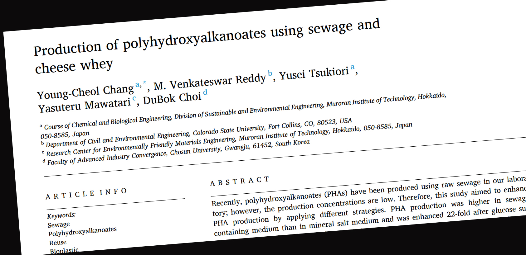 The Sewage and Cheese Whey Adventure – Improbable Research