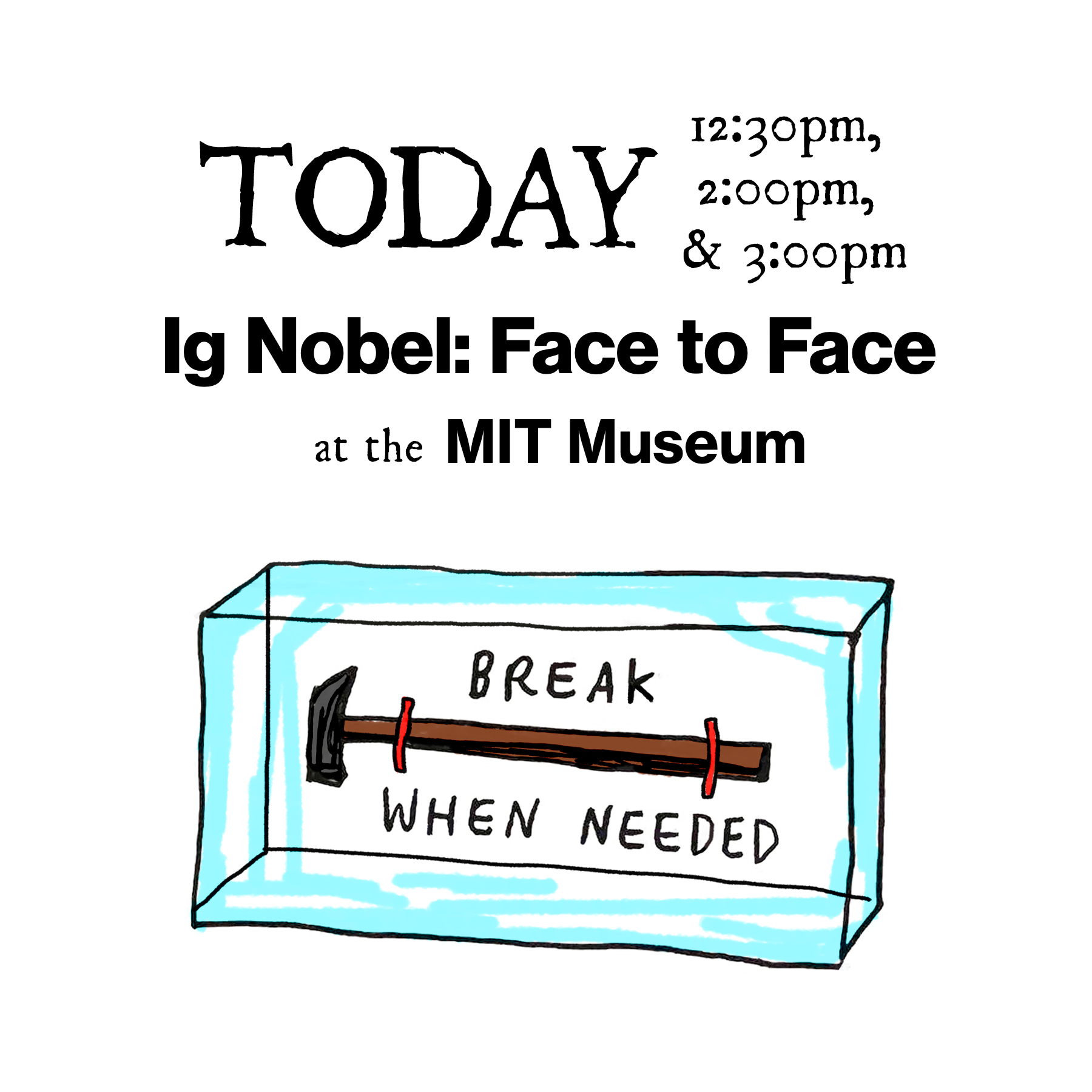 Today! The Ig Nobel Face-to-Face event – Improbable Research