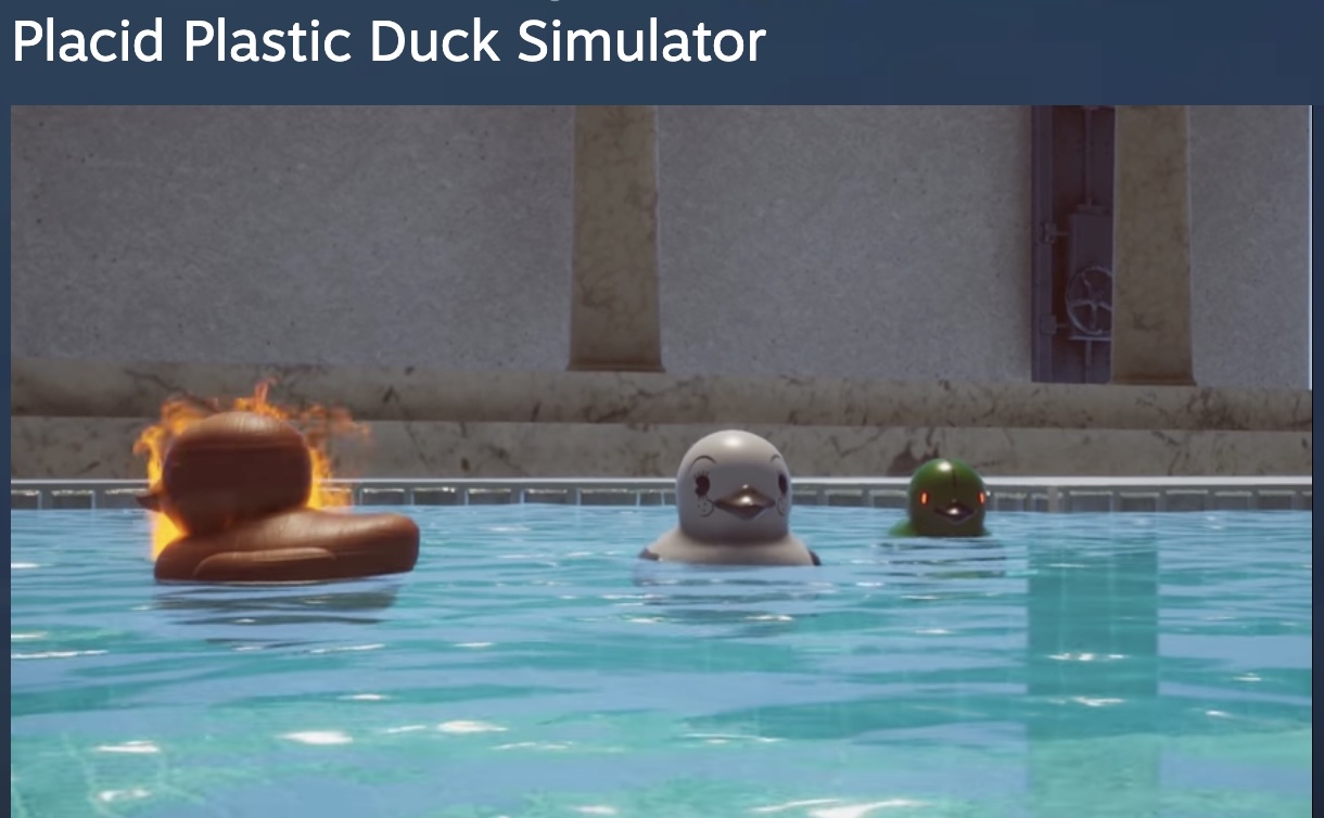 We are Placid Plastic Simulated Ducks? – Improbable Research