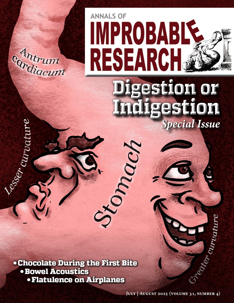 Improbable Research – Research that makes people LAUGH, then THINK