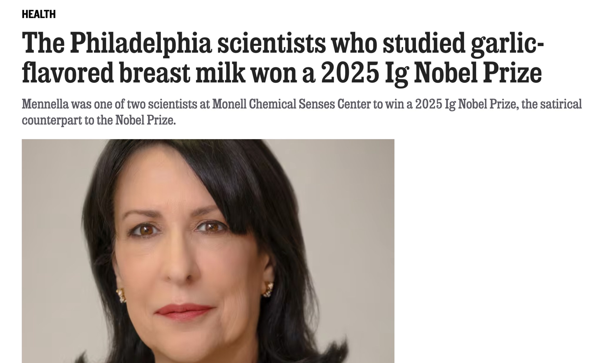 Alcohol Insight from Prize-Winning Garlic-Breastmilk Researcher ...
